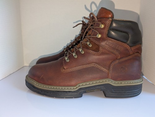 Wolverine Mens 10.5M Raider 6in Multishox Contour Welt Work Boots ...