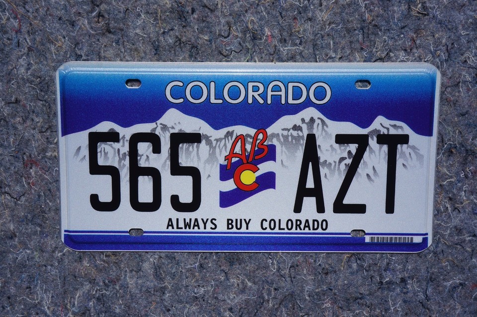 Colorado ABC License Plate - ALWAYS BUY COLORADO | eBay