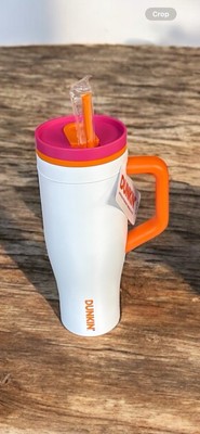 32oz 2025 Latest Limited Edition Dunkin’ Stainless Tumbler With Handle ...