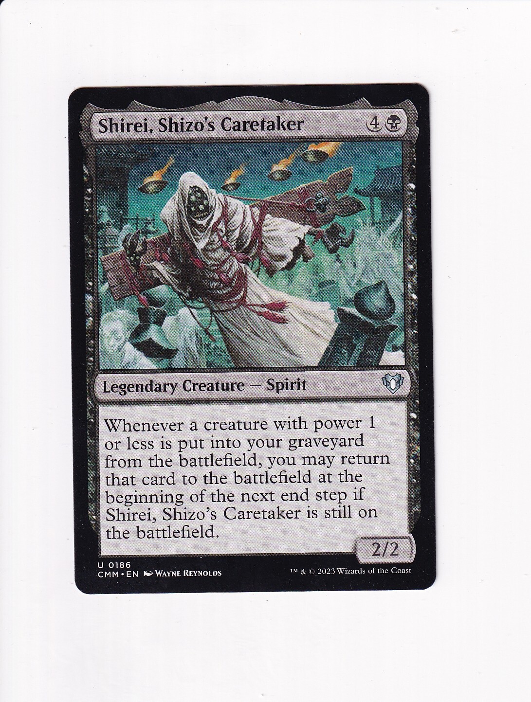 2023 MTG MAGIC THE GATHERING COMMANDER MASTERS SHIREI, SHIZO'S ...
