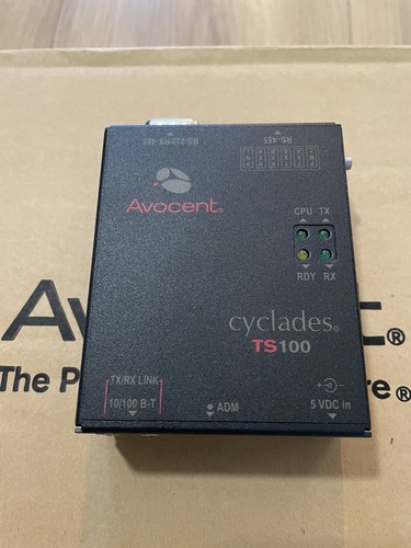 Avocent Cyclades TS100 10/100BT Ethernet to RS-232/RS-485 Terminal ...