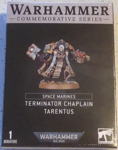 Warhammer 40k Space Marines Terminator Chaplain Tarentus Marine BNIB ...