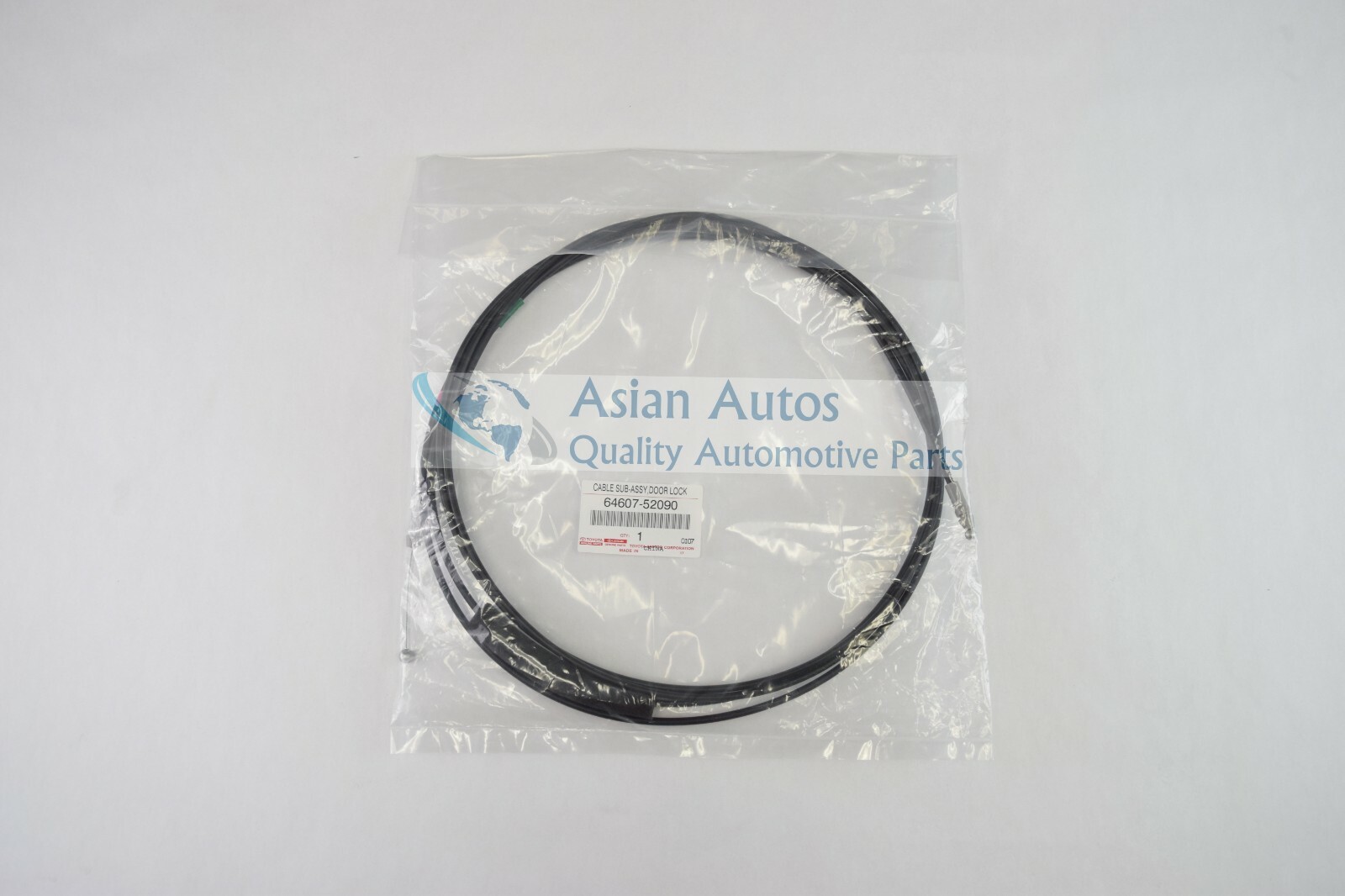 Genuine Toyota Yaris 2007-2012 Trunk Lid Release Cable 6460752090 OEM ...