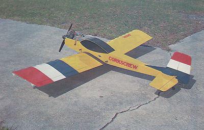 Corkscrew Aerobatic Sport Plane Plans, Templates and Instructions 49ws ...