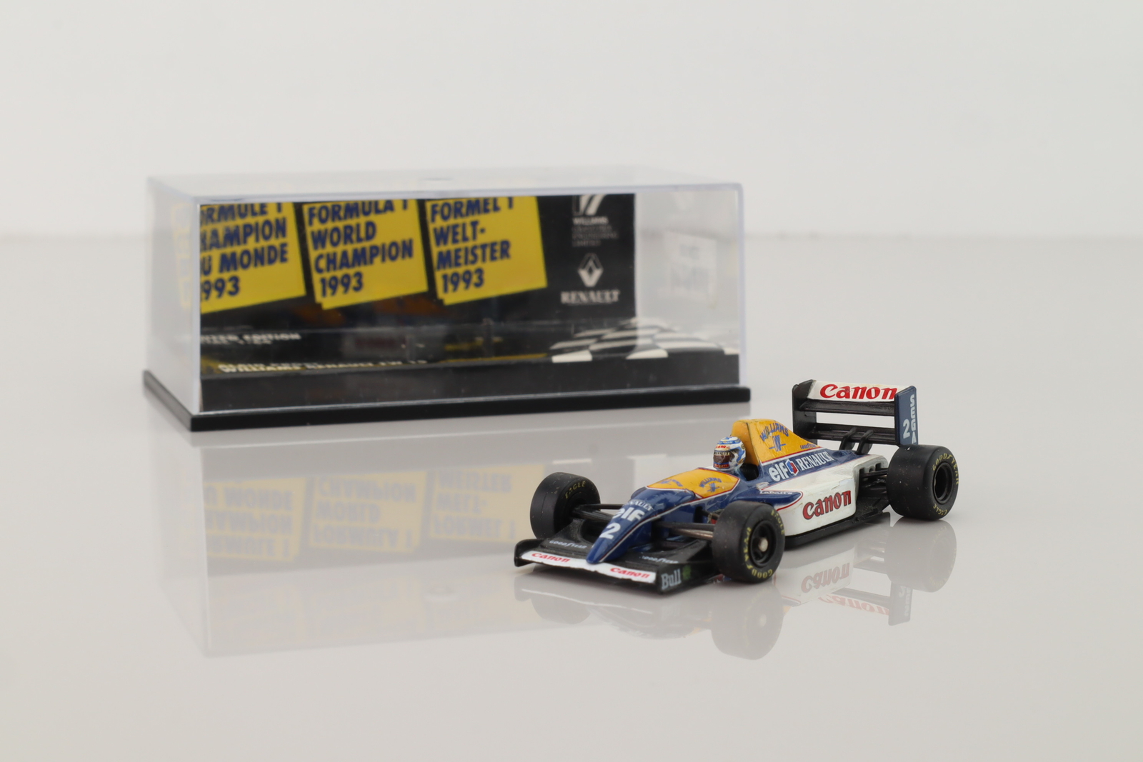 Pauls Model Art MINICHAMPS Williams RENAULT Fw15 Alain Prost World ...