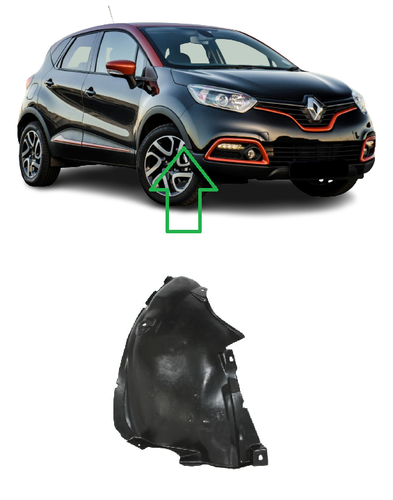 NEW FOR RENAULT CAPTUR 13-20 FRONT FENDER FRONT PART MUD GUARD SPLASH ...