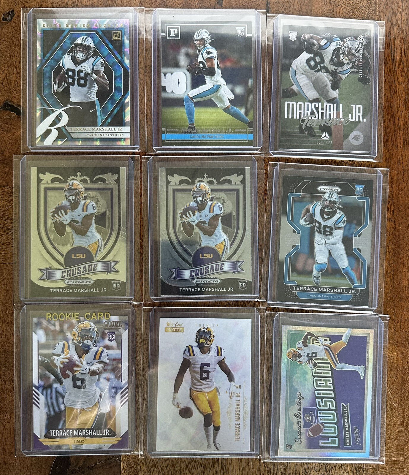 Terrance Marshall Rookie Card football card lot | eBay