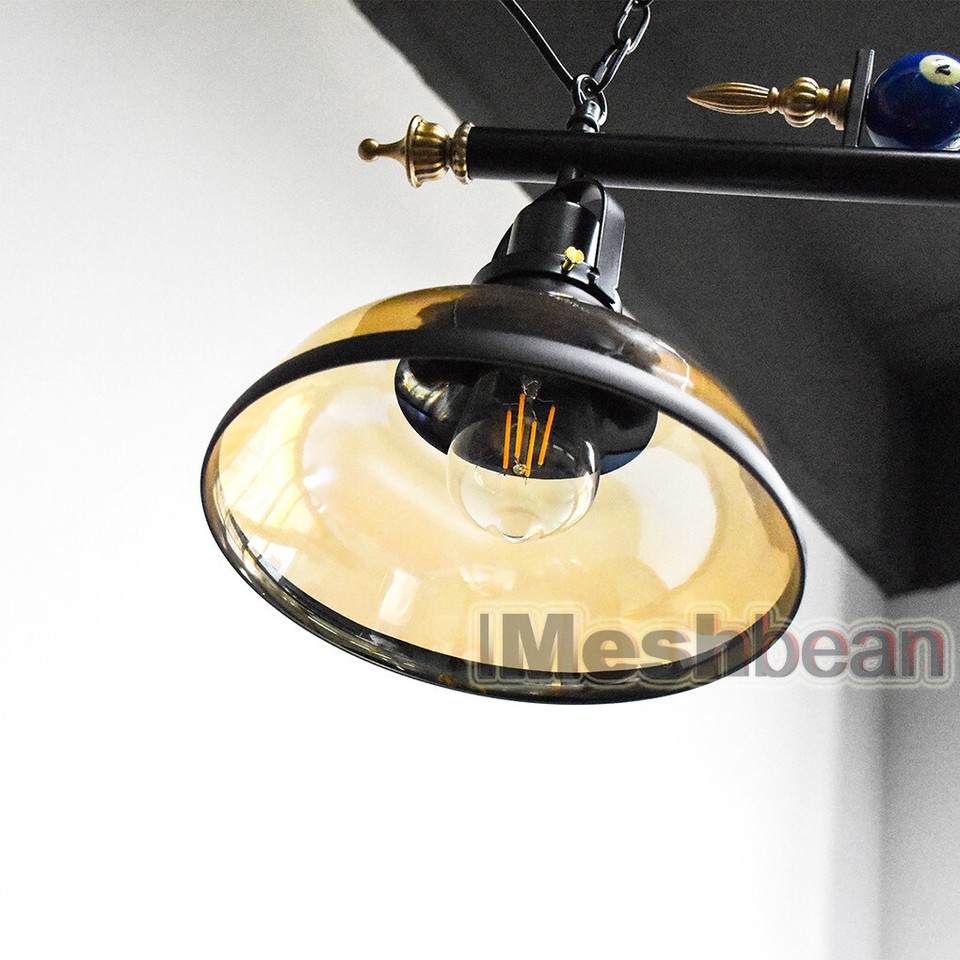 31" E27 Hanging Pool Table Lights Fixture Billiard Pendant Lamp W/2 ...
