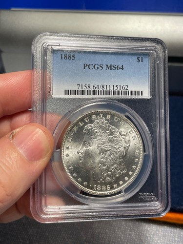 (#101574) Morgan Silver Dollar: 1885. #2 PCGS MS 64. | eBay
