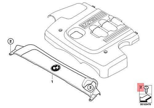 Genuine BMW X3 Front Bumper Connector Screw Oval Head Screw With ...