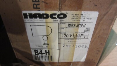 Hadco B4-H 120V 150W PAR 38 Outdoor Flood Fixture Burnished Bronze ...