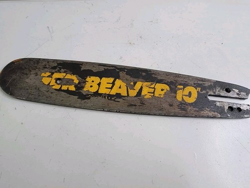 McCulloch Eager Beaver Chainsaw 10" Guide Bar Chain Bar OEM Good Used ...