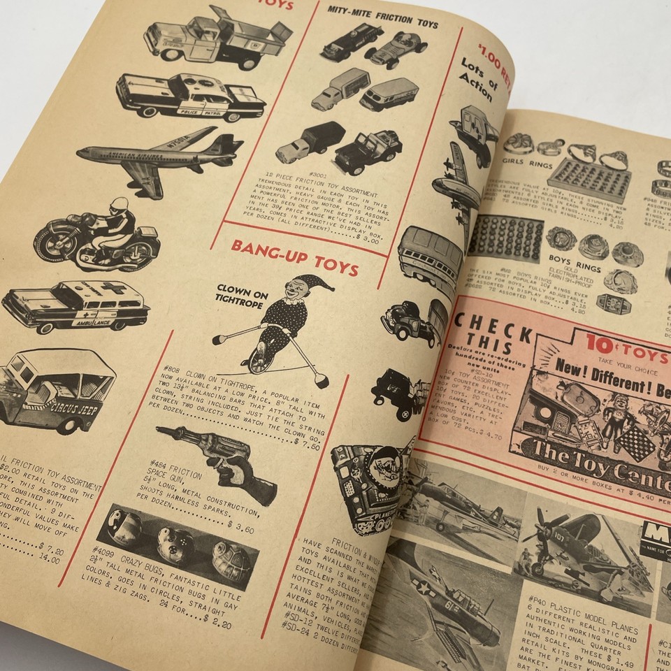 Sally’s 1963 Wholesale Christmas Catalog Gag Gifts Toys Novelties ...