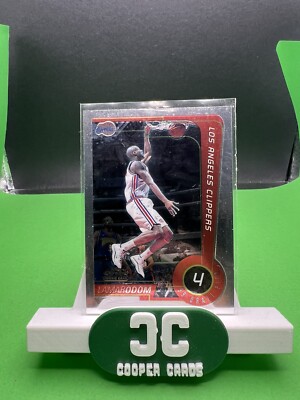 LAMAR ODOM ROOKIE TOPPS CHROME 2000 RC CLIPPERS / LAKERS BASKETBALL ...