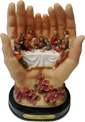 luc 6.5 Inch Statue of the Last Supper in a Hand 12 Apostles Ultima ...