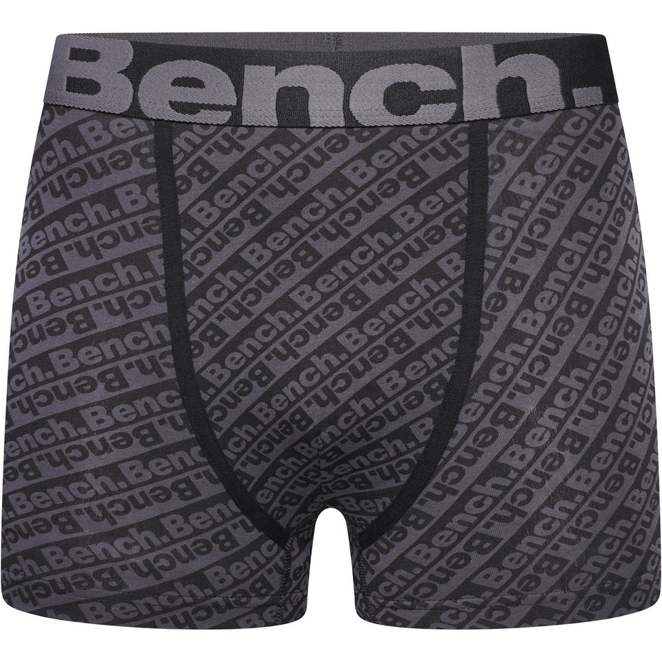 Bench Mens Vildar 3 Pack Elasticated Underwear Boxers Boxer Shorts | eBay