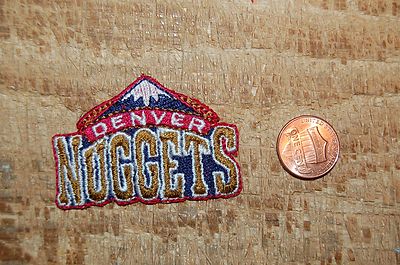 Denver Nuggets 2 1/8" Patch 1993-2003 Primary Logo Basketball | eBay