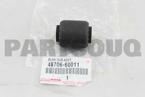 4870660011 Genuine Toyota BUSH SUB-ASSY, FRONT LATERAL CONTROL ROD ...