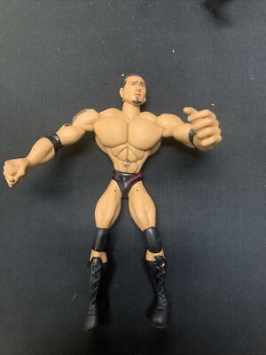 WWE Batista Jakks Pacific Flex'ems Wrestling Figure 2002 WWF Bendable ...