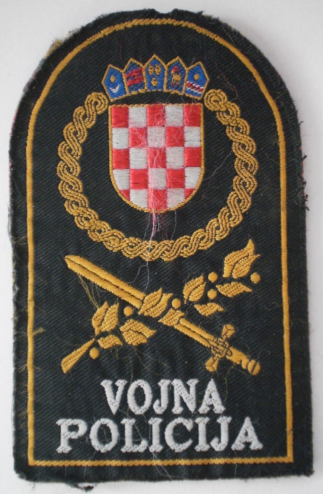 Croatia Croatian Army Military Police MP Sleeve Patch Insignia | eBay