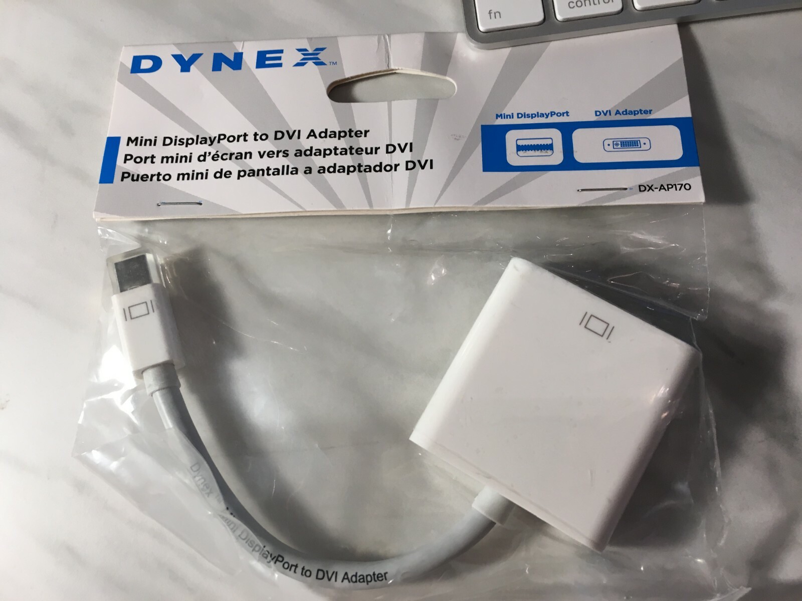Dynex DX-AP170 Mini Display Port to DVI Adapter Monitor TV Projector ...