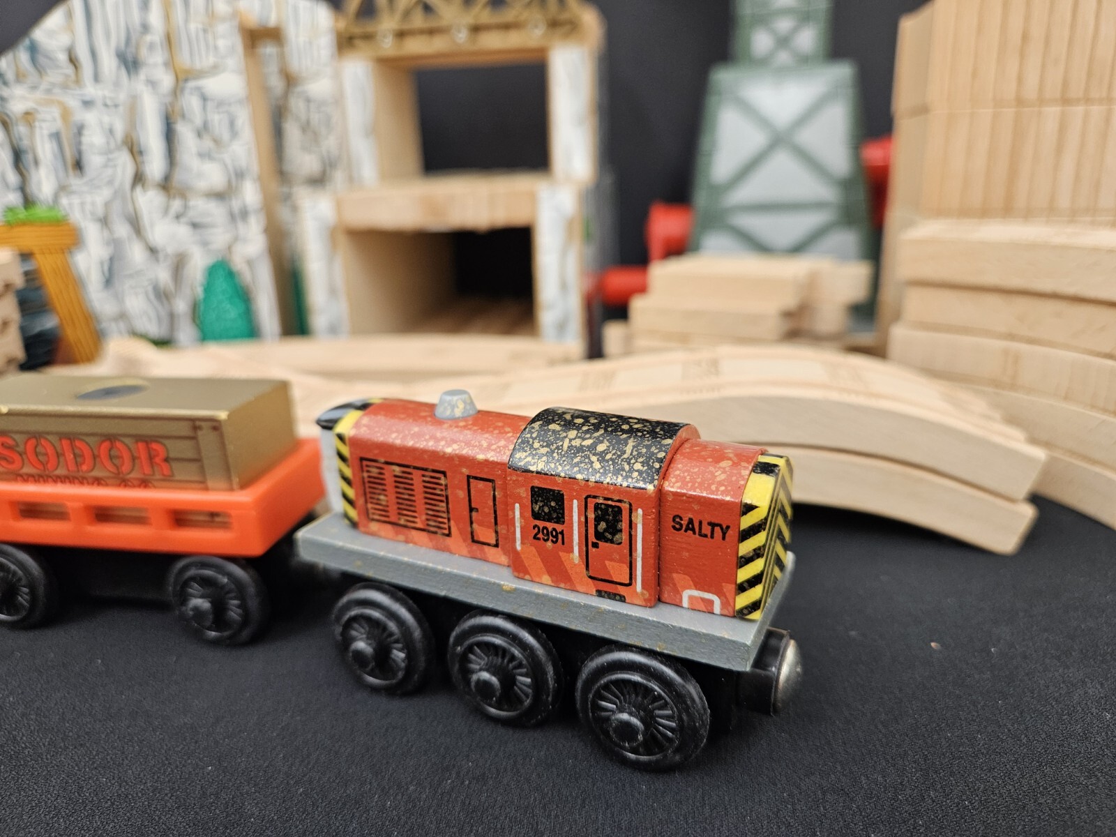 Vintage Thomas the Train Railway - SODOR MINING CO Bridge Overpass ...