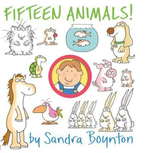 Fifteen Animals! - Board book By Boynton, Sandra - ACCEPTABLE ...