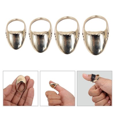 Archery Thumb Ring Finger Guard Bow Shoot Hunting Protection ...