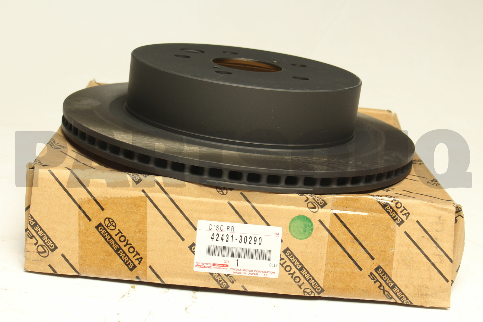 4243130290 Genuine Toyota DISC, REAR 42431-30290 | eBay