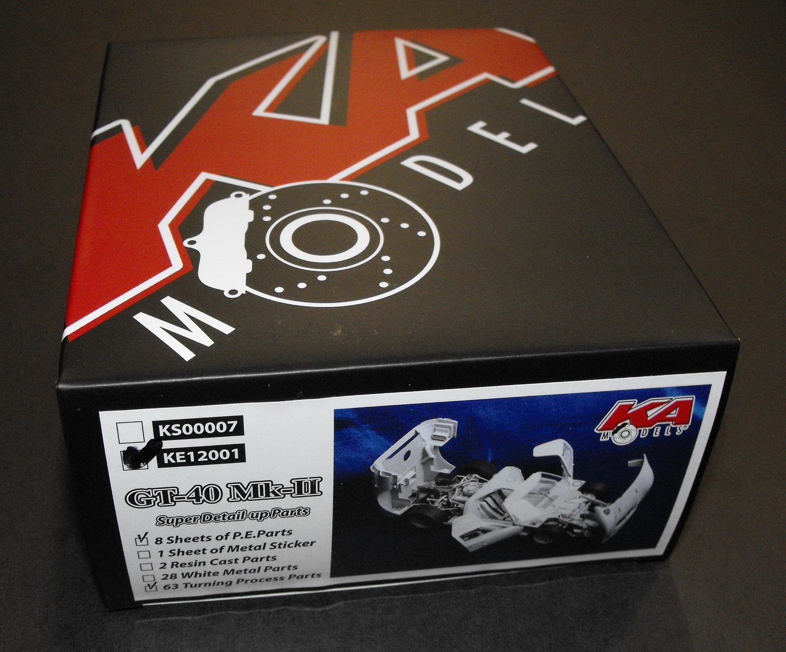 KA Models 1/12 GT40 Mk.II Detail-up Set for Trumpeter #05403 | eBay