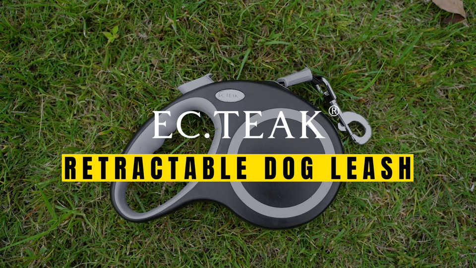 EC.TEAK Retractable Dog Leash 26 FT, Heavy Duty Dog Leash for Dogs up ...