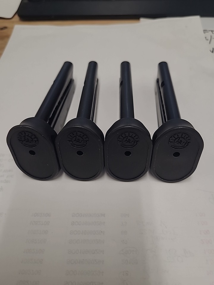 4-Factory Taurus PT22,8rd Mag, LARGE RND BASE, USED MAG Please read ...