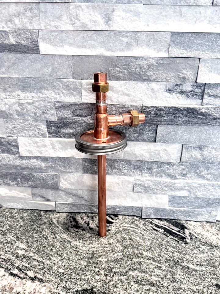CoProof Mason Jar Thumper Alcohol Distill Moonshine Thump Keg 1/2 ...