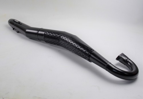 1969-70 PENTON KTM STEEL TANK EXHAUST MUFFLER PIPE 100 125 SACHS IRON ...