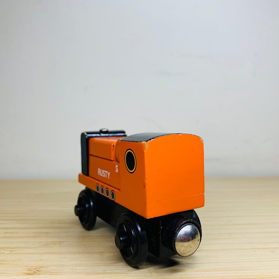 Rusty - Thomas The Tank Engine & Friends Wooden Railway Magnet Trains ...