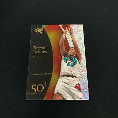 1997-98 Skybox eX-2001 BRYANT REEVES #53 Memphis Grizzlies *JU18 | eBay