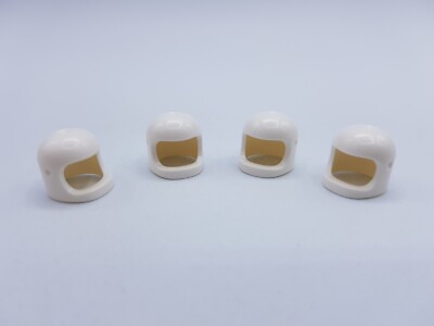 LEGO LOT 4 X CASQUE COSMONAUTE BLANC REF 50665 / 6390834 *NEUF* | eBay