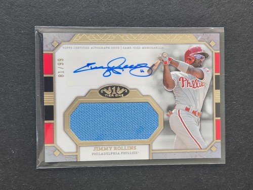 2024 Topps Tier One Jumbo Autographed Relic Cards. Pick Your Card. | eBay