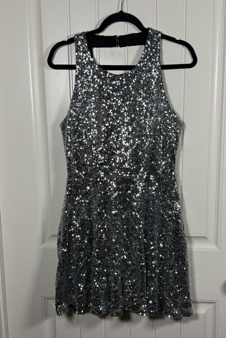 Crystal Doll Womens Dress XL Sequins Lined Party/ Pr… - Gem