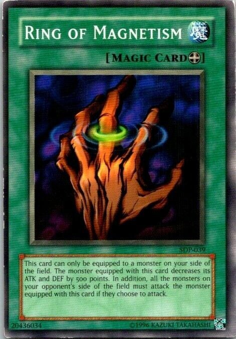 YuGiOh! - Ring of Magnetism - Common | eBay