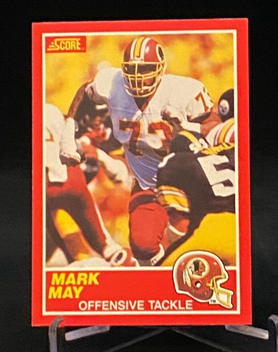 1989 Score Rookie Card #116 Mark May Washington Redskins | eBay