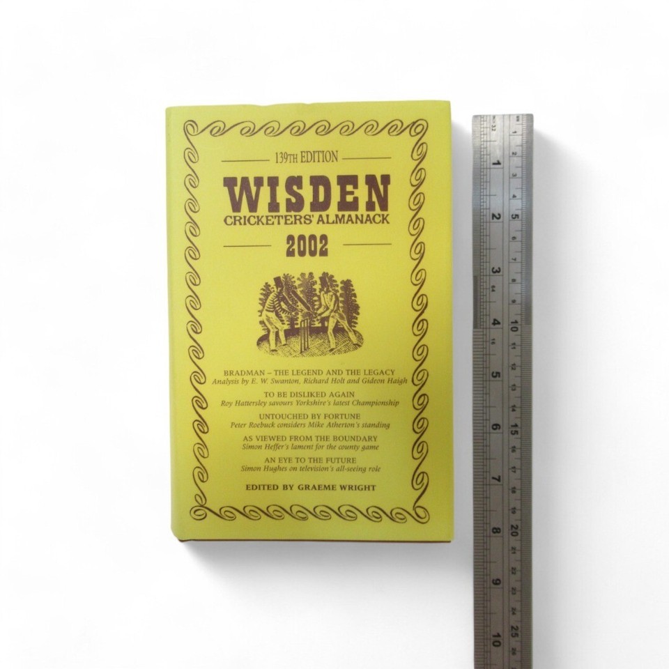Wisden Cricketer's Almanack 6 x Book Bundle (1948 - 2002) | eBay UK