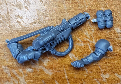 Warhammer 40k Cadia Stands Bits Cadian Command Squad Meltagun Set A | eBay