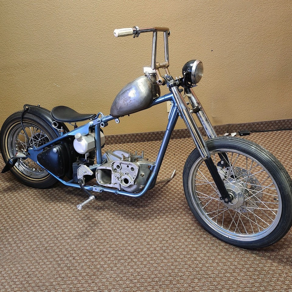 1967 TRIUMPH BONNEVILLE 650 RIGID HARDTAIL BOBBER CHOPPER CUSTOM ...
