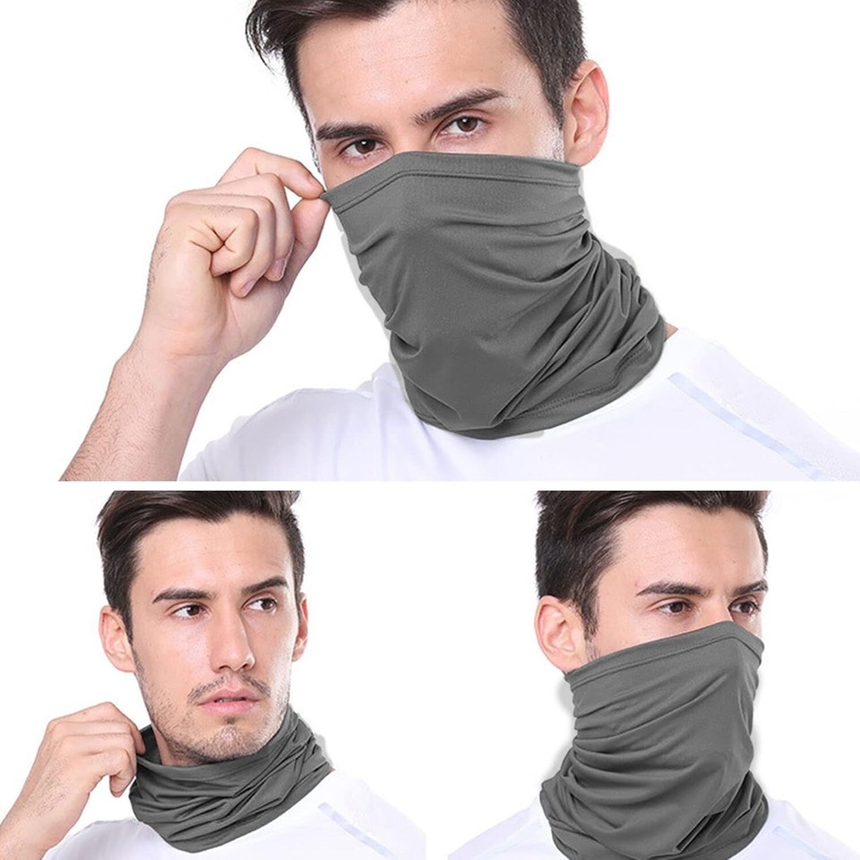 Neck Gaiter Windproof Bandana Balaclava Motorcycle Face Mask Cover ...