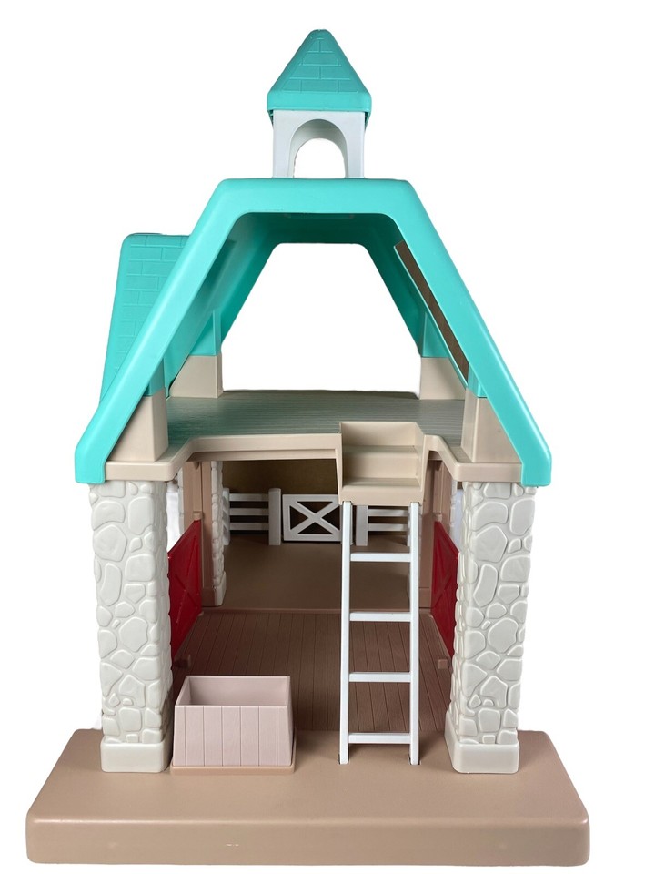 Little Tikes Stable Country Farm Dollhouse Barn Cupola w/Ladder ...