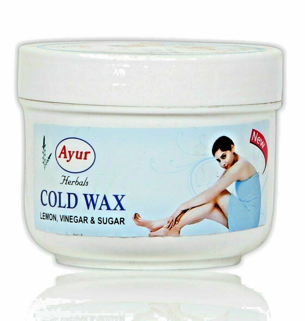 Ayur Herbal Cold Wax Cream -150g X 2 Jars - US Seller | eBay