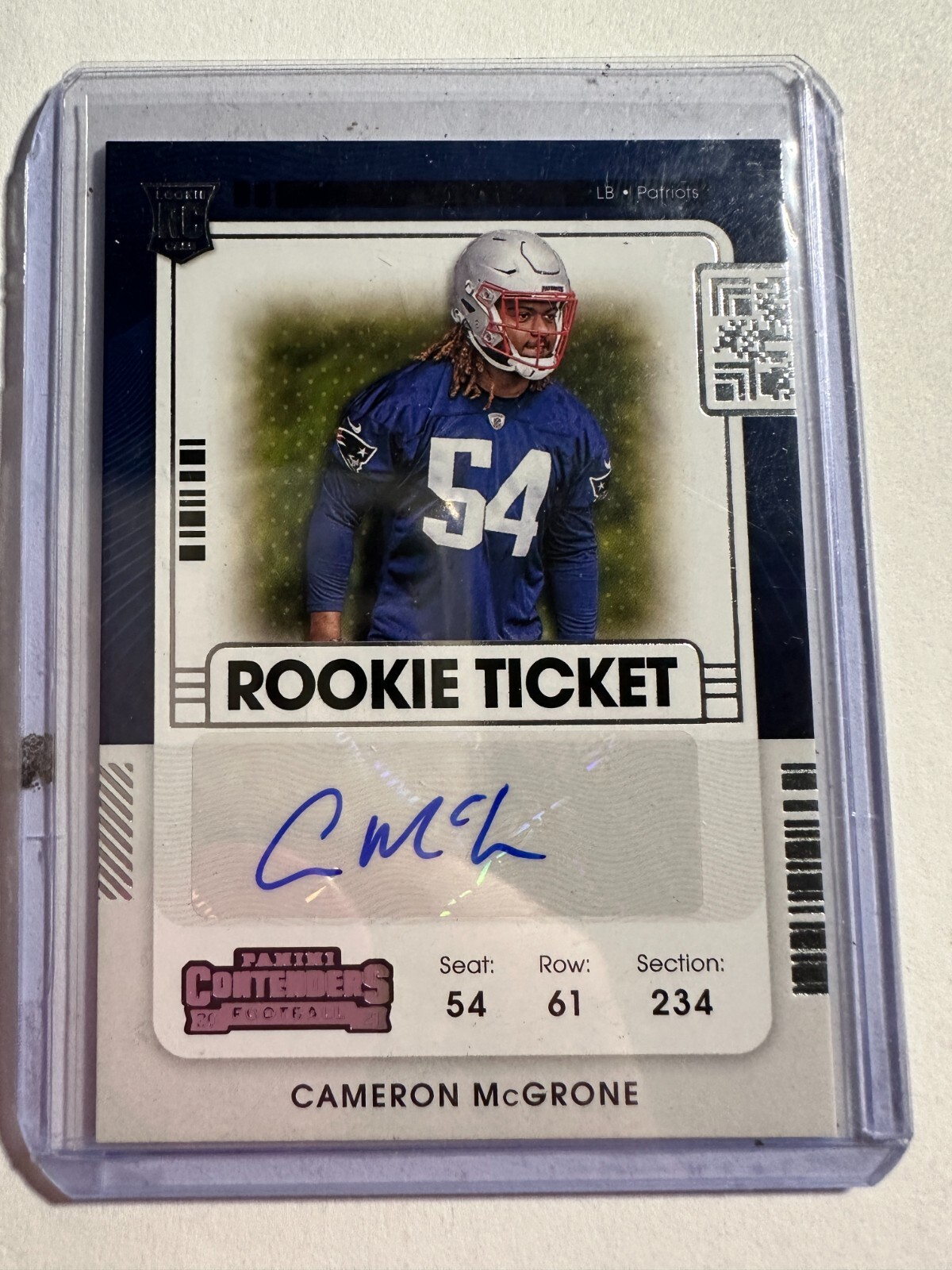 K85,908 - 2021 Panini Contenders #224A Cameron McGrone Auto RC | eBay