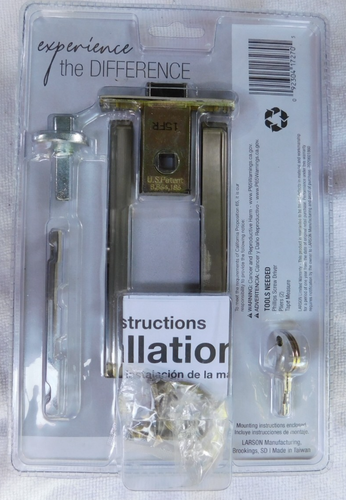 Larson Storm Door Latch Mortise CH3021701 Handle Lock Nickel/Silver ...