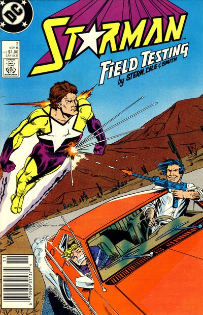 Starman (1st Series) #2 (Newsstand) FN; DC | Roger Stern - w/Bag+Board ...